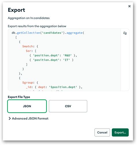 Importing And Exporting Data In Mongodb Compass Simple Talk