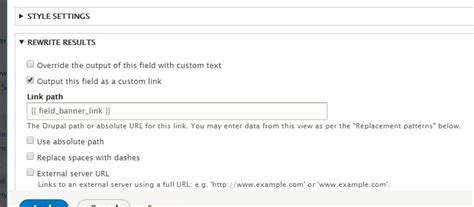 drupal 8 image sliders using views slideshow with hyper links to images