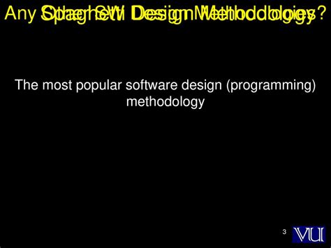 Cs101 Introduction To Computing Lecture 20 Sw Development Methodology