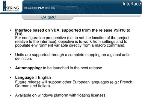 Ppt Catia Mathcad Interface Spring Solutions For Industrial Consulting Powerpoint