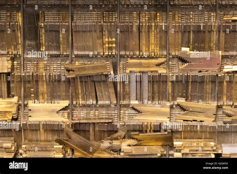 Old Offset Printing Press In The Netherlands Stock Photo Alamy