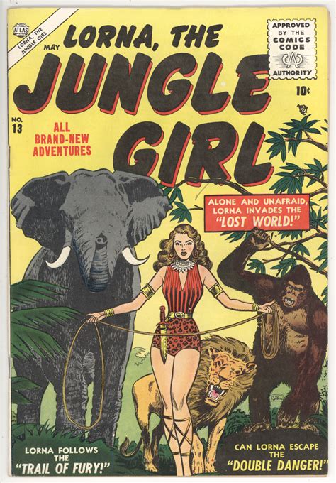 Jungle Girl Comic Lorna The Jungle Girl 13 In 60