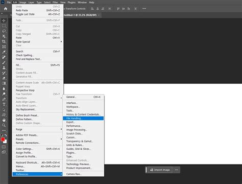 포토샵  저장 안될때 파일형식 보이게 하는법 내보내기