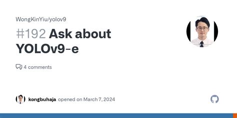 Ask About YOLOv E Issue WongKinYiu Yolov GitHub