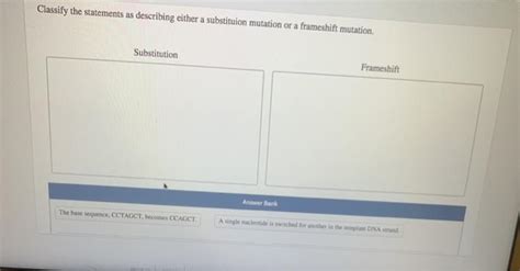 Solved Classify the statements as describing either a | Chegg.com