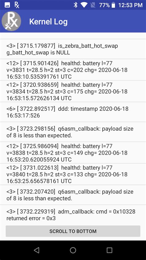 log viewer zebra technologies techdocs