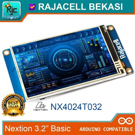 Jual Nextion HMI UART LCD TFT Touchscreen For Arduino Rasbpi
