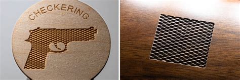 Laser Checkering Wooden Gun Stocks Cms Laser