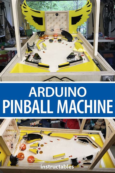 arduino pinball machine that plays itself pinball pinball machine