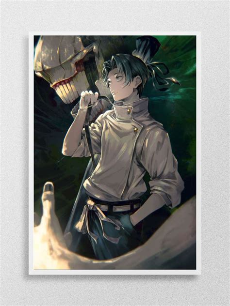 Jujutsu Kaisen Yuta Anime Poster Çerçevesiz Yüksek Kalite Anime Duvar Poster Poster Baskı