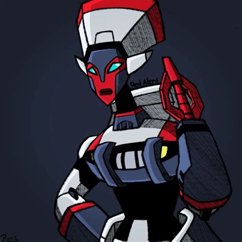 Red Alert Transformers And 1 More Drawn By Ramses76x Danbooru
