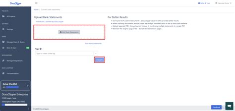 Extract Data From Bank Statements Docuclipper