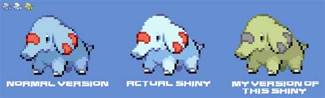 My Version Of Shiny Phanpy By Ericgl1996 On Deviantart