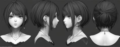 3d Head Sculpt References In 4k Tika Art 300 Anime Girl Head