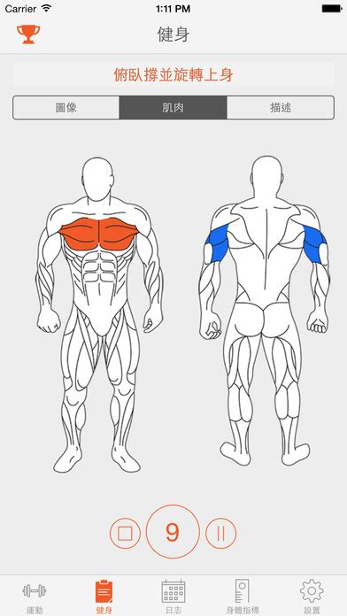 【ios App】fitness Point 7分鐘專業健身 Dr 愛瘋 App Navi