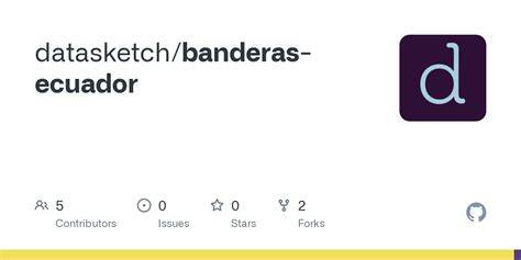 GitHub Datasketch Banderas Ecuador