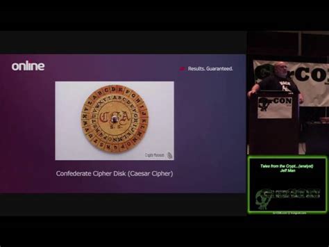Conference Talks Talk Tales From The Cryptanalyst From Youtube Class