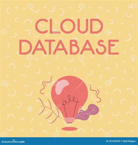 Inspiration Showing Sign Cloud Database Business Showcase Optimized Or Built For A Virtualized