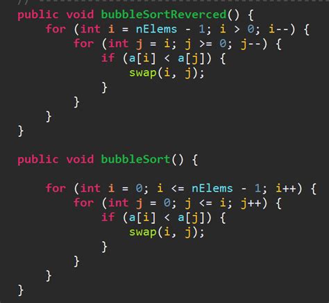Java Почему пузырьковая сортировка справа налево работает медленнее Stack Overflow на русском