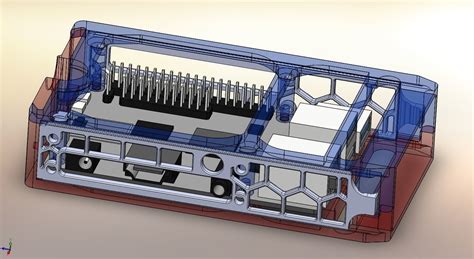 Raspberry Pi Housing No Screws 3d Model 3d Printable Cgtrader