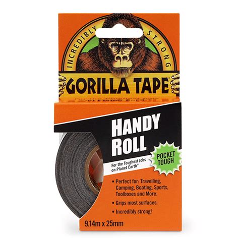Gorilla Duct Tape Black Extra Strong Heavy Duty Tape