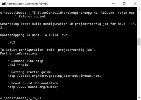 C Boost Library V How To Build X And Install It The Basic Approach PietroLC