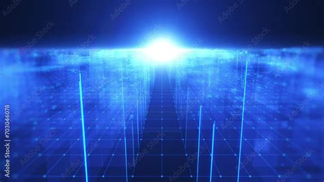 City Tech Background City Tech Background Is A Digital City Landscape