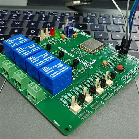 Iot Esp32 Mqtt Smarthome Smartfactory Industrialiot Pcbdesign