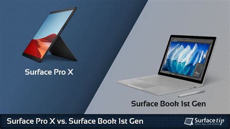 Surface Pro X Vs Surface Book St Gen Detailed Specs Comparison Surfacetip