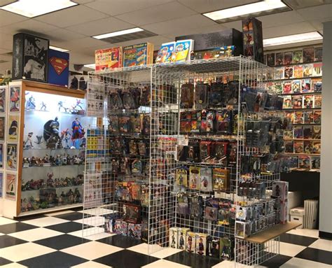 Comic Book Store And Collectible Action Figures In Burbank Ca