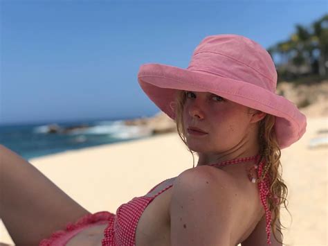 Elle Fanning Bikini DrunkenStepFather Com
