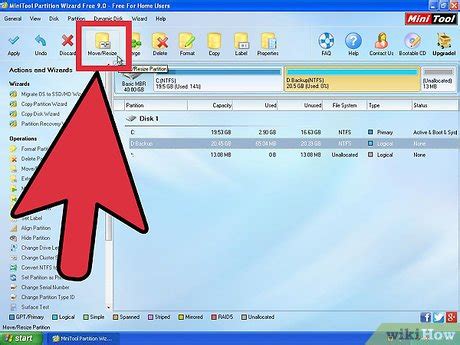 How To Shrink A Windows XP Partition Steps With Pictures