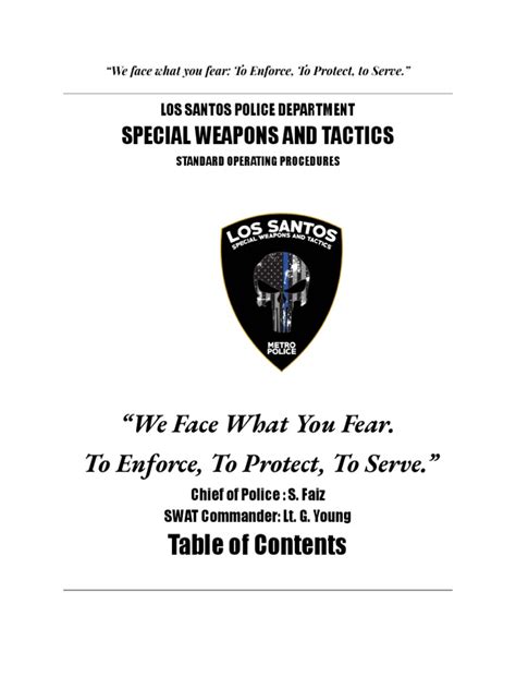 Lspd Swat Part2 Pdf Swat Police