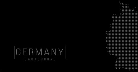 추상적인 하프톤 도트 패턴으로 만든 독일 국가 지도 백그라운드 검은 색 배경에 격리 된 벡터 그림 0명에 대한 스톡 벡터 아트 및 기타 이미지 Istock
