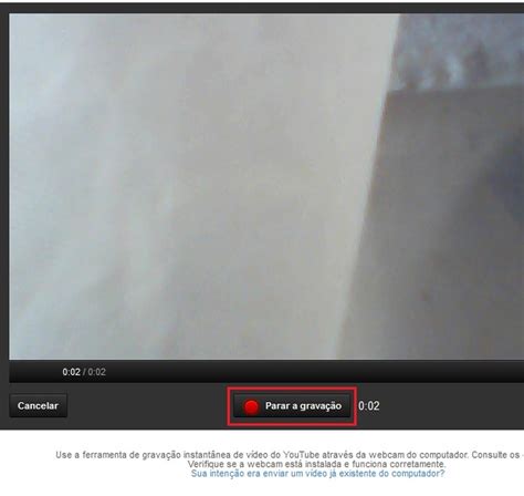como capturar um vídeo pela webcam