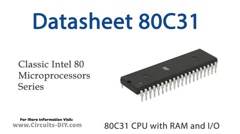 C CPU With X RAM And I O Datasheet