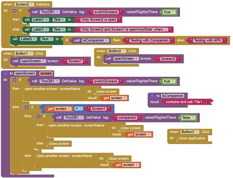 Switch Screens Correctly 2 Methods Tutorials And Guides Mit App Inventor Community