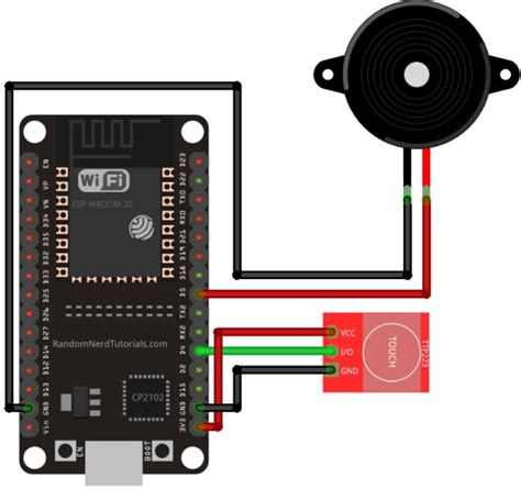Touch Sensor Digital Module With Buzzer EzloPi Tutorial