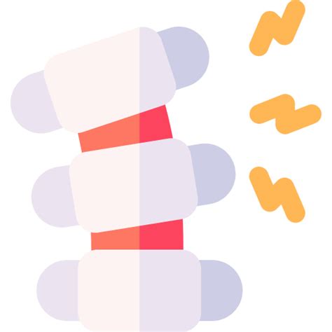 Osteochondrosis Basic Rounded Flat Icon