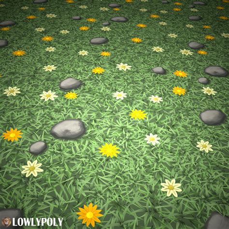 Artstation Grass Vol64 Pbr Textures Game Assets