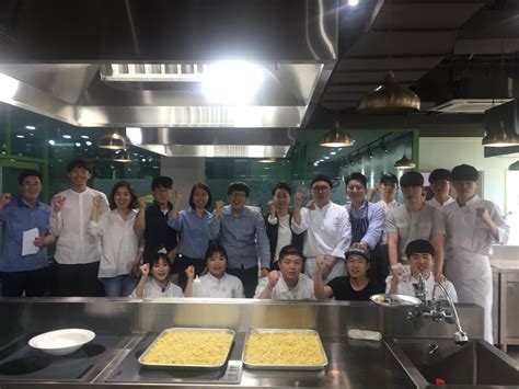 서울종합예술실용학교 서종예 호텔외식조리제과계열 강레오 교수와 재학생들의 1학기 마지막 Sac