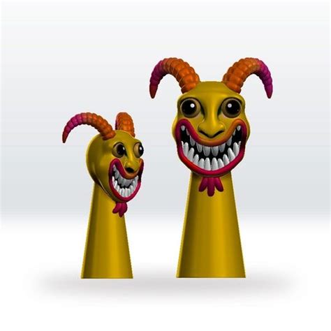 Stl File Ramamba Garten Of Banban Stl File 3d Model Character Fanart 📁 3mf・3d Printing Idea To