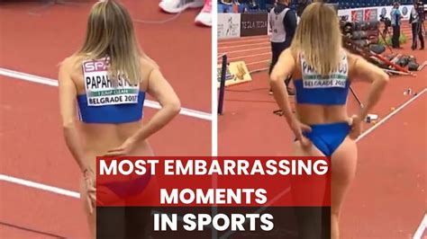 Most Embarrassing Moments In Sports Youtube