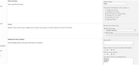 Create Site Columns Content Types Bind Content Type To List In Share Point Maria Academy