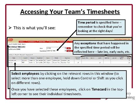 ADP ETime Basic User Tutorial Manager Guide ADP