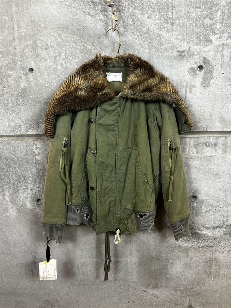 Greg Lauren Sample Greg Lauren Army Tent Snorkel Flight Jacket Vintage
