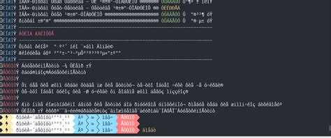 Terminal Suddenly Replaces All Characters By Gibberish If A Process