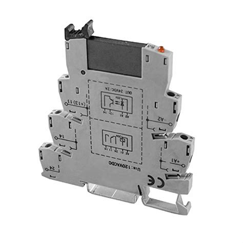 Terminal Block Relay 120v Din Rail Relay 120v Solid State Din Rail Relay Pluggable 120v Ssr