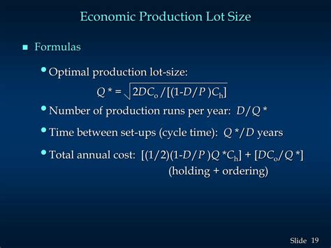 Ppt Chapter 11 Part A Inventory Models Deterministic Demand Powerpoint Presentation Id 759156