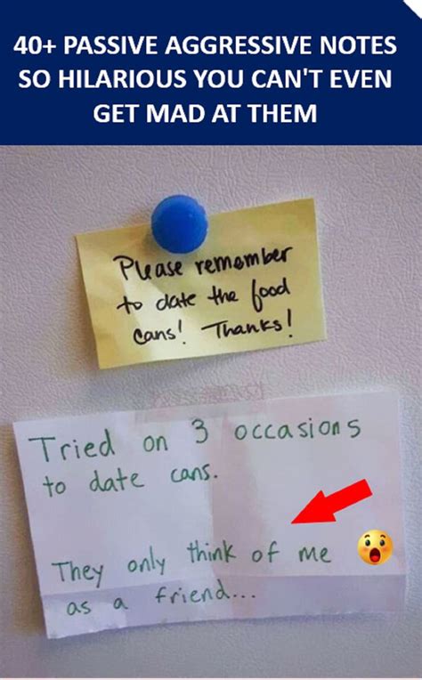 40 Hilarious Passive Aggressive Notes